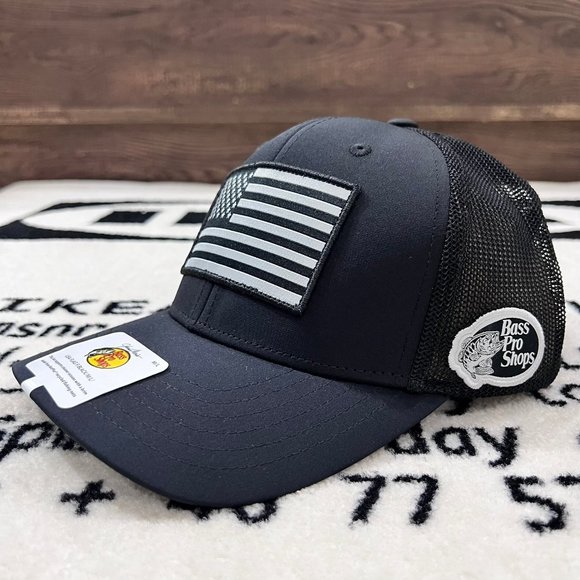 Bass Pro Shops | Accessories | Bass Pro Shops Flag Logo Embroidered ...